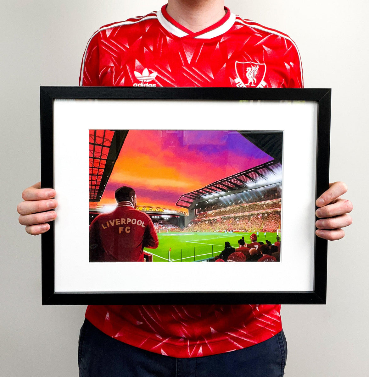 Anfield Liverpool FC Art Print - LFC Anfield Poster | Kop Clobber