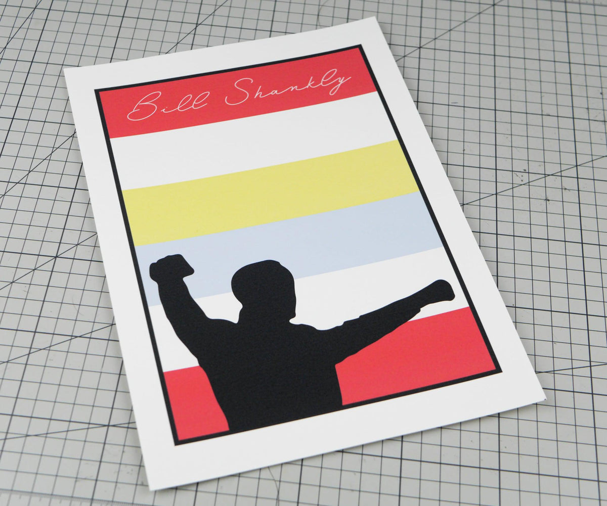 Bill Shankly Liverpool FC Print Wall Art LFC | Kop Clobber