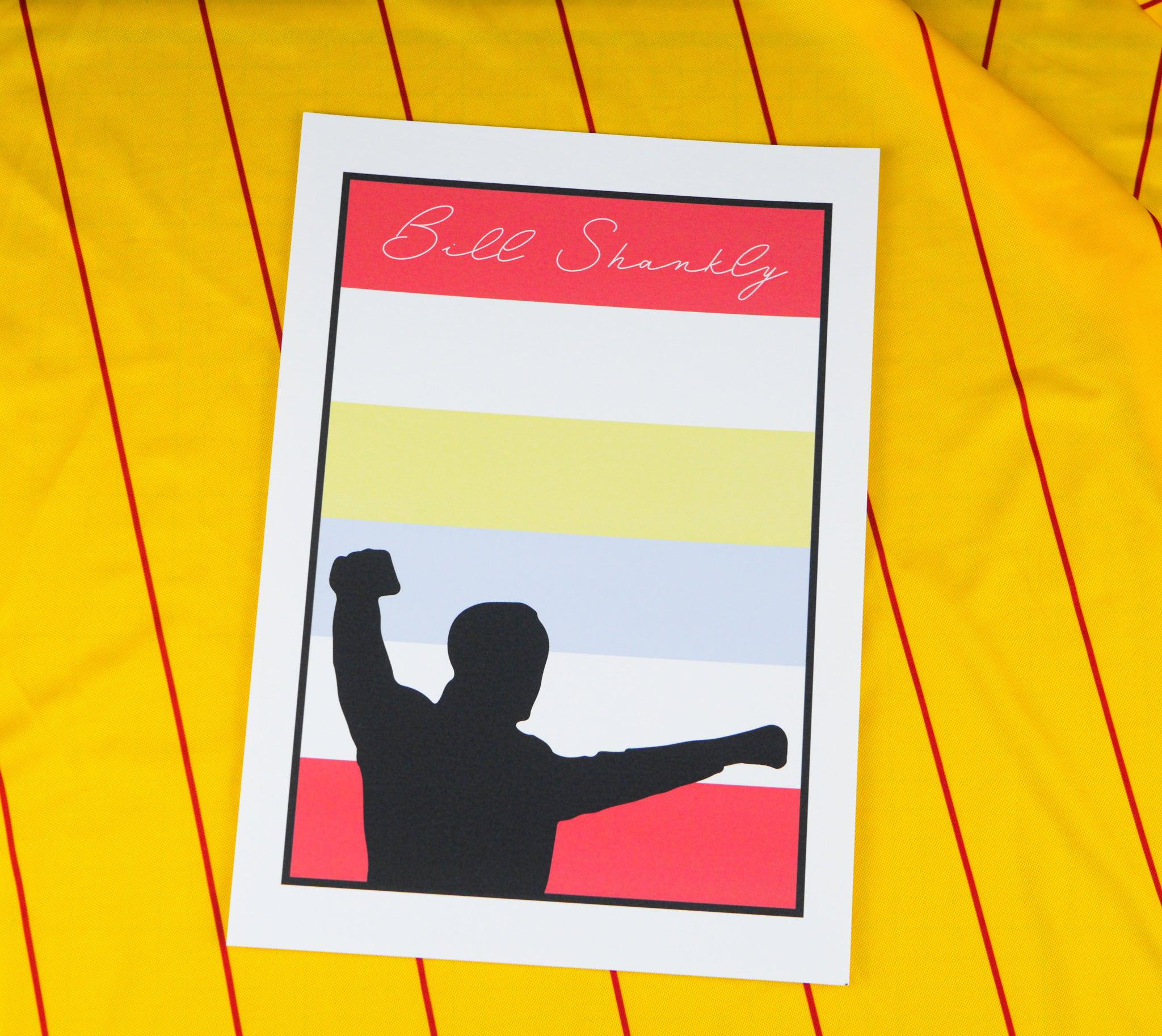 Bill Shankly Liverpool FC Print Wall Art LFC | Kop Clobber