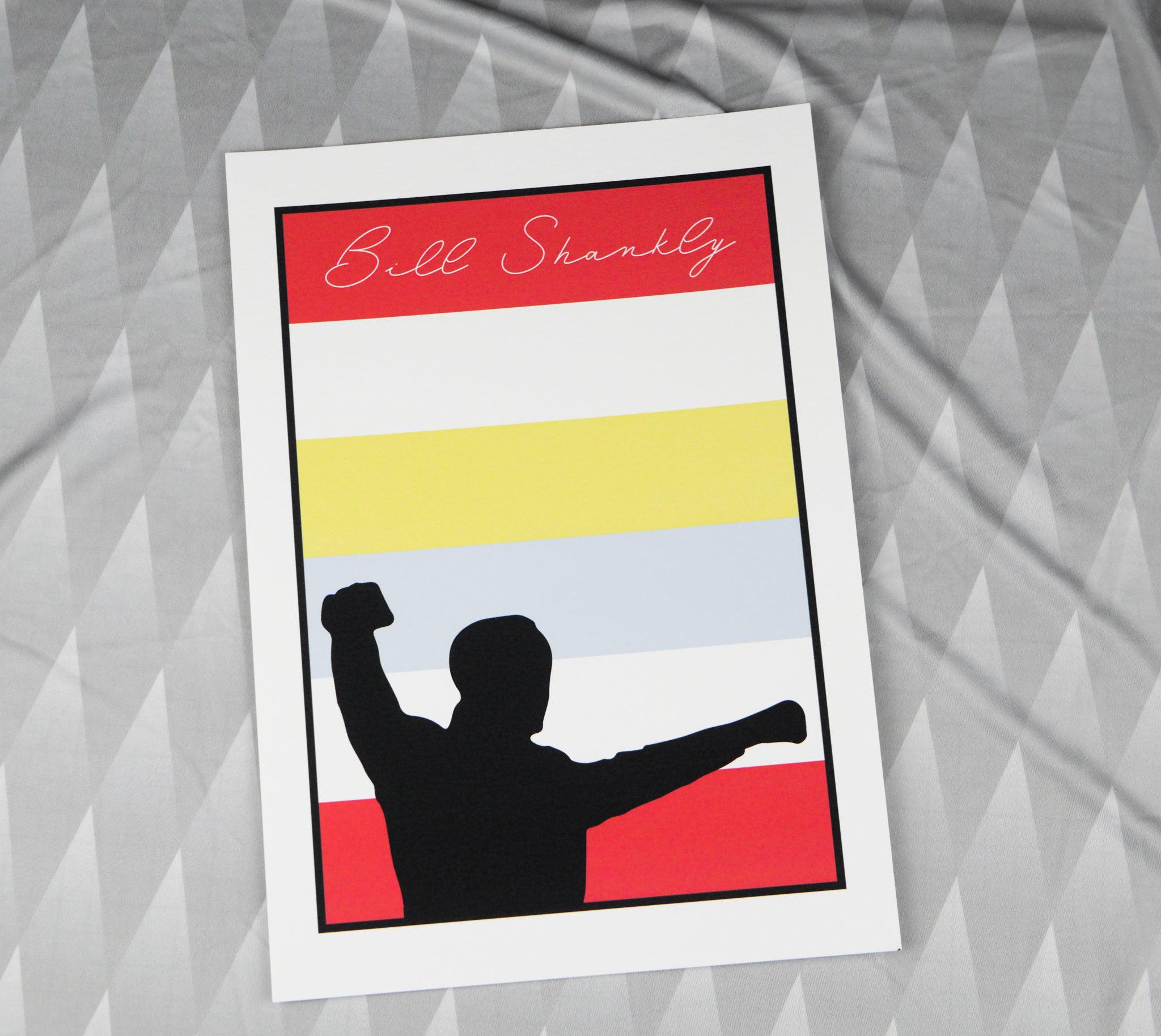Bill Shankly Liverpool FC Print Wall Art LFC | Kop Clobber