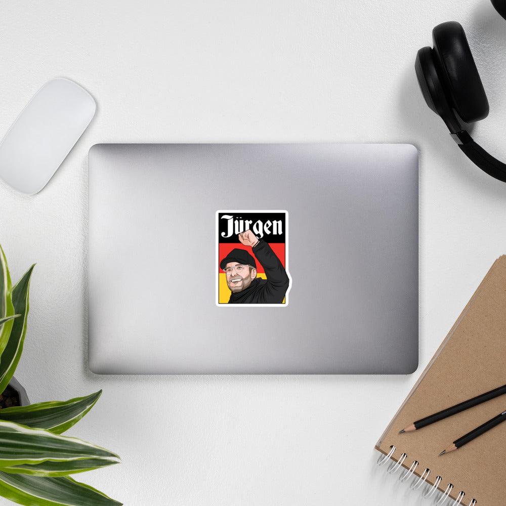 Jurgen Klopp Liverpool Sticker 'Fist Pump' | Kop Clobber