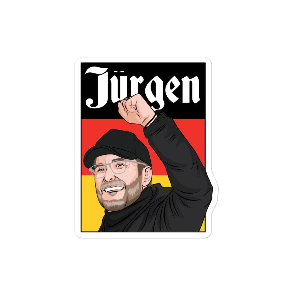 Jurgen Klopp Liverpool Sticker 'Fist Pump' | Kop Clobber