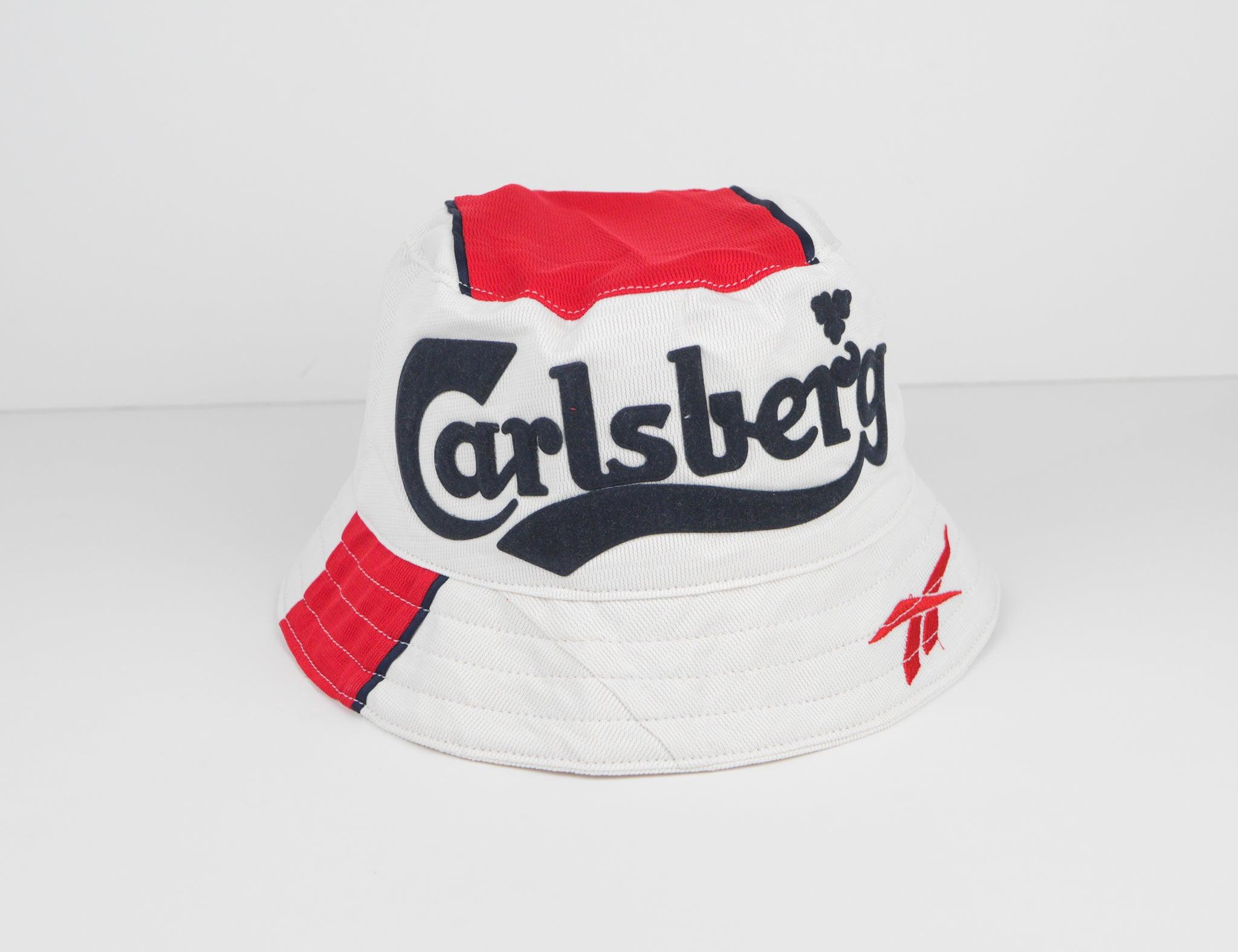 Liverpool Bucket Hat - 98/99 White Away Kit | Kop Clobber