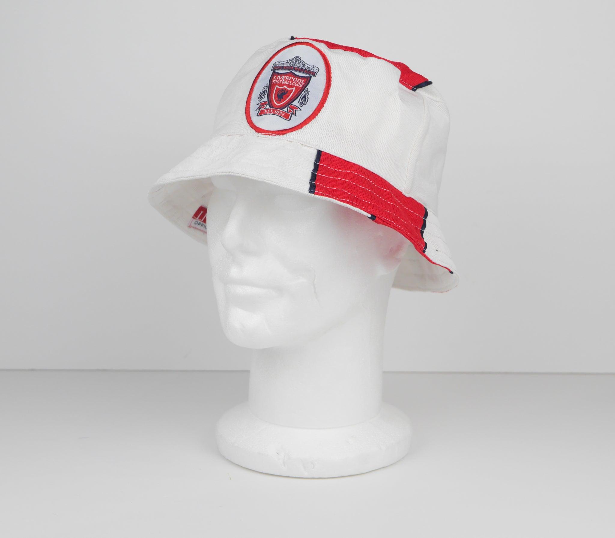 Liverpool Bucket Hat - 98/99 White Away Kit | Kop Clobber