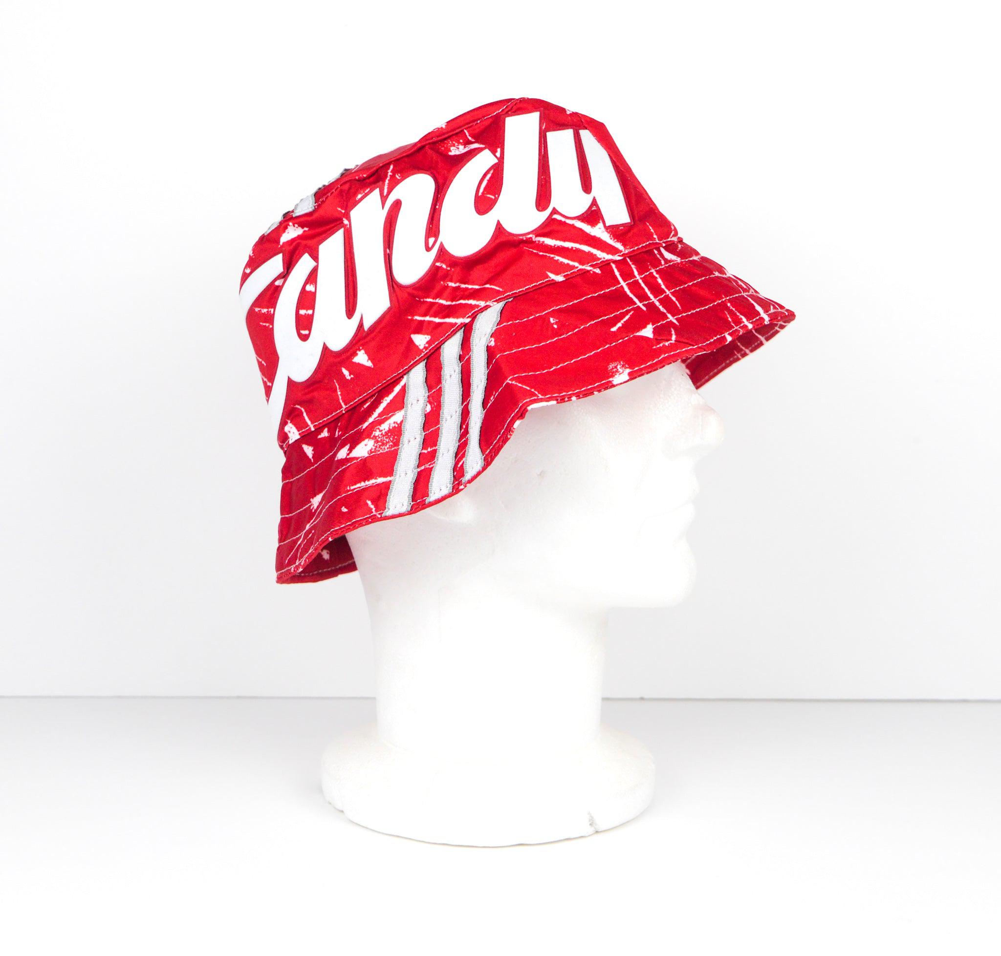 Liverpool Candy Red Bucket Hat Home Kit 1989 Retro | Kop Clobber