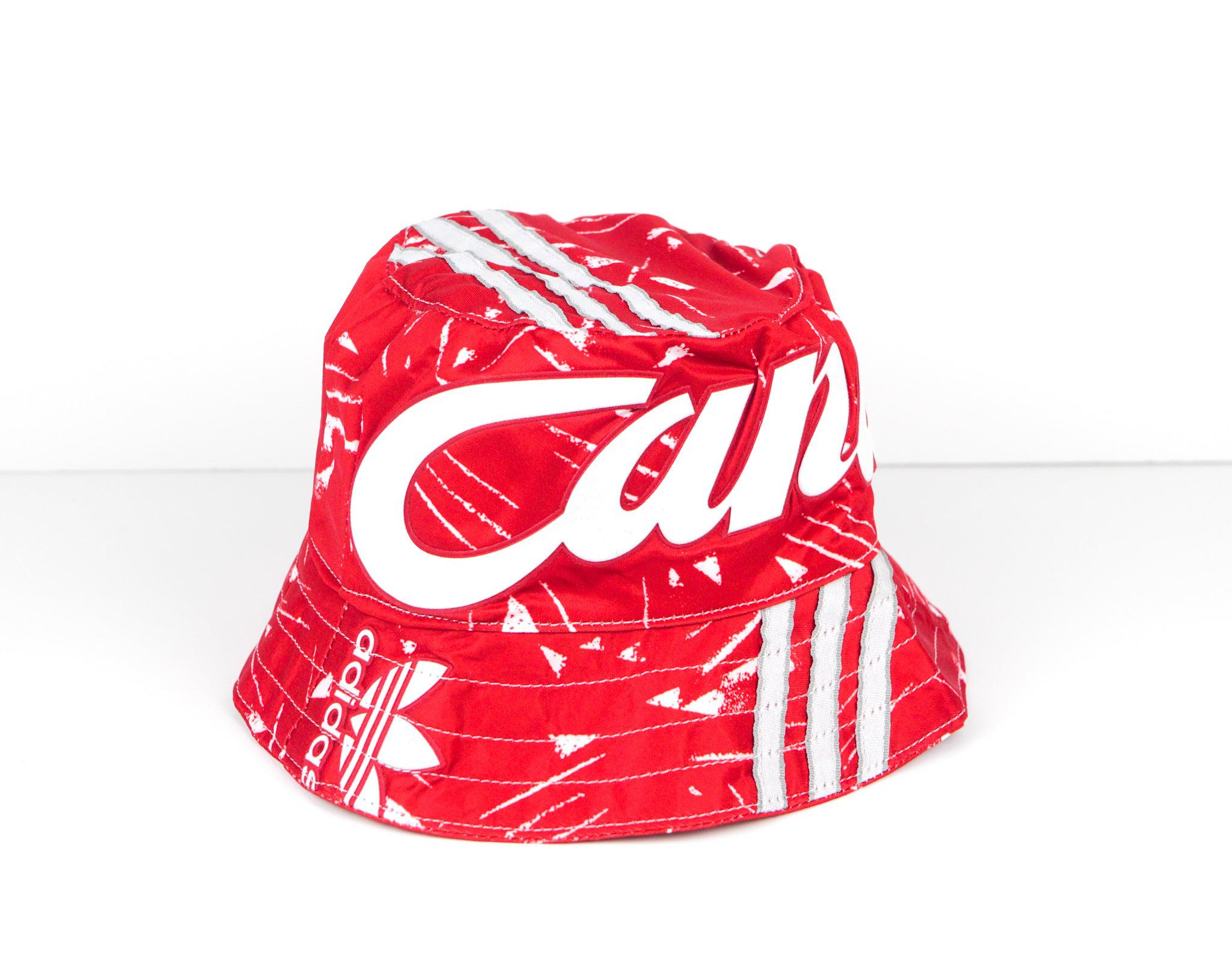 Liverpool Candy Red Bucket Hat Home Kit 1989 Retro | Kop Clobber