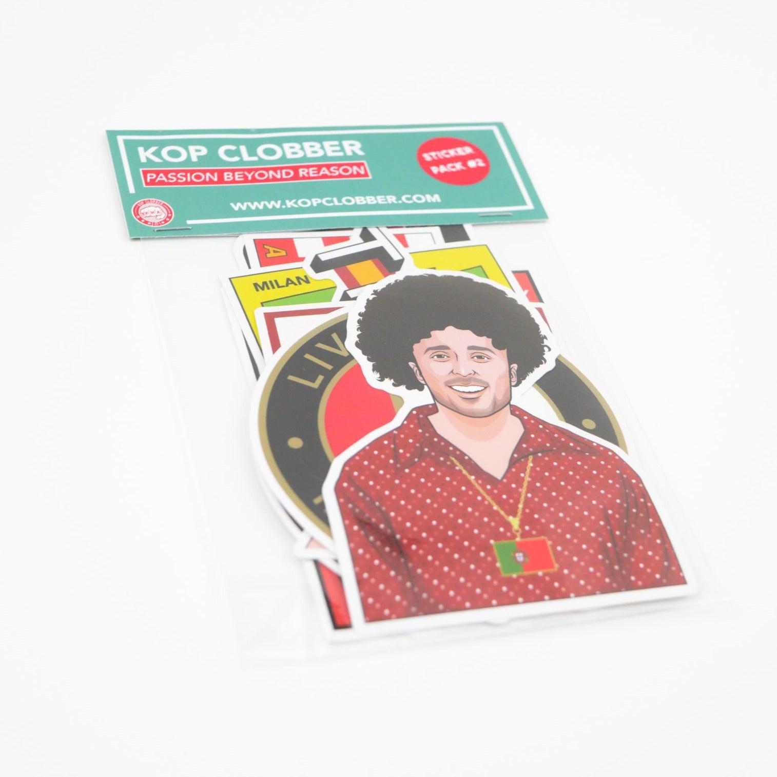 Liverpool FC Sticker Pack (Pack #2) | Kop Clobber