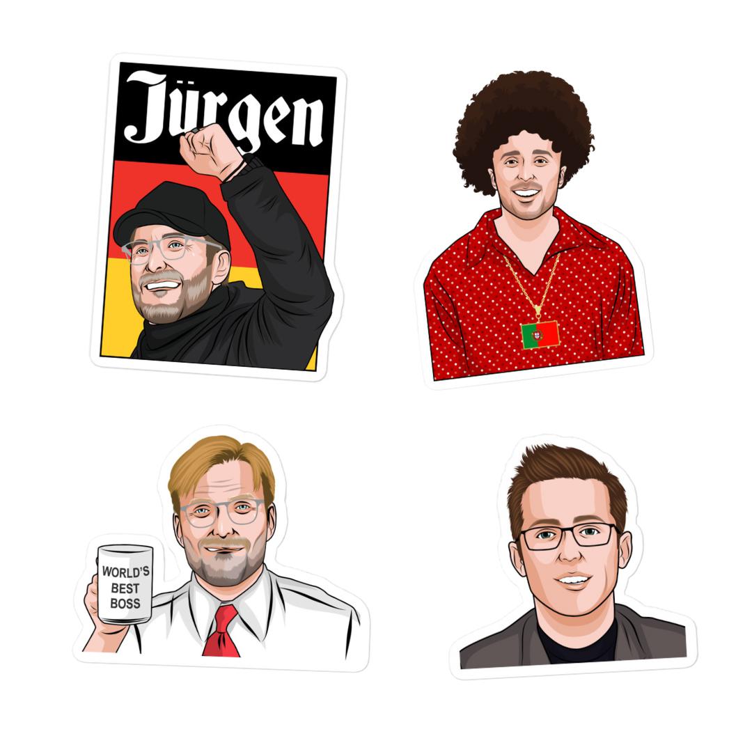 Liverpool FC Sticker Pack x20 | Kop Clobber