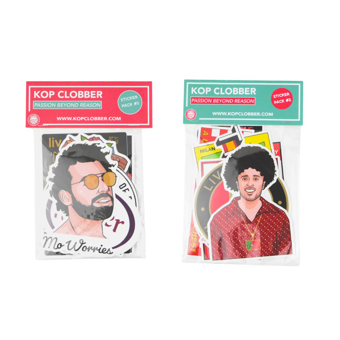 Liverpool FC Sticker Pack x20 | Kop Clobber