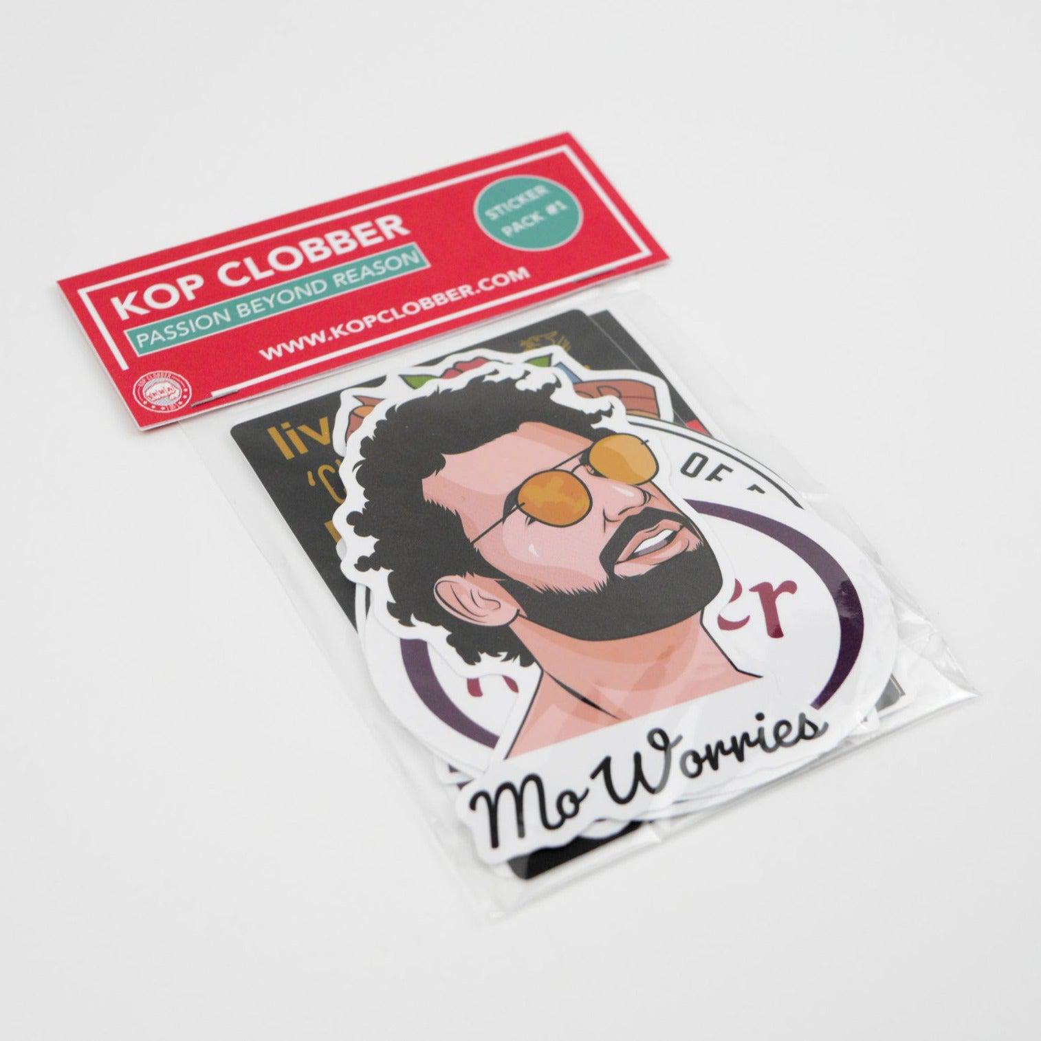 Liverpool FC Sticker Pack x10 | Kop Clobber
