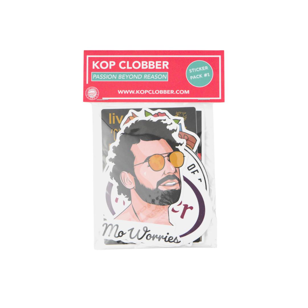 Liverpool FC Sticker Pack x10 | Kop Clobber