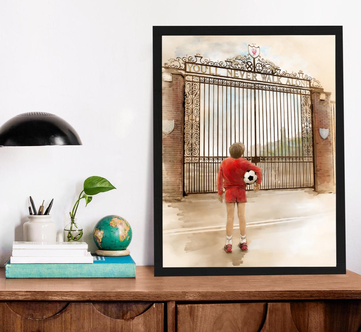 Shankly Gates Liverpool FC | YNWA Wall Art | Kop Clobber