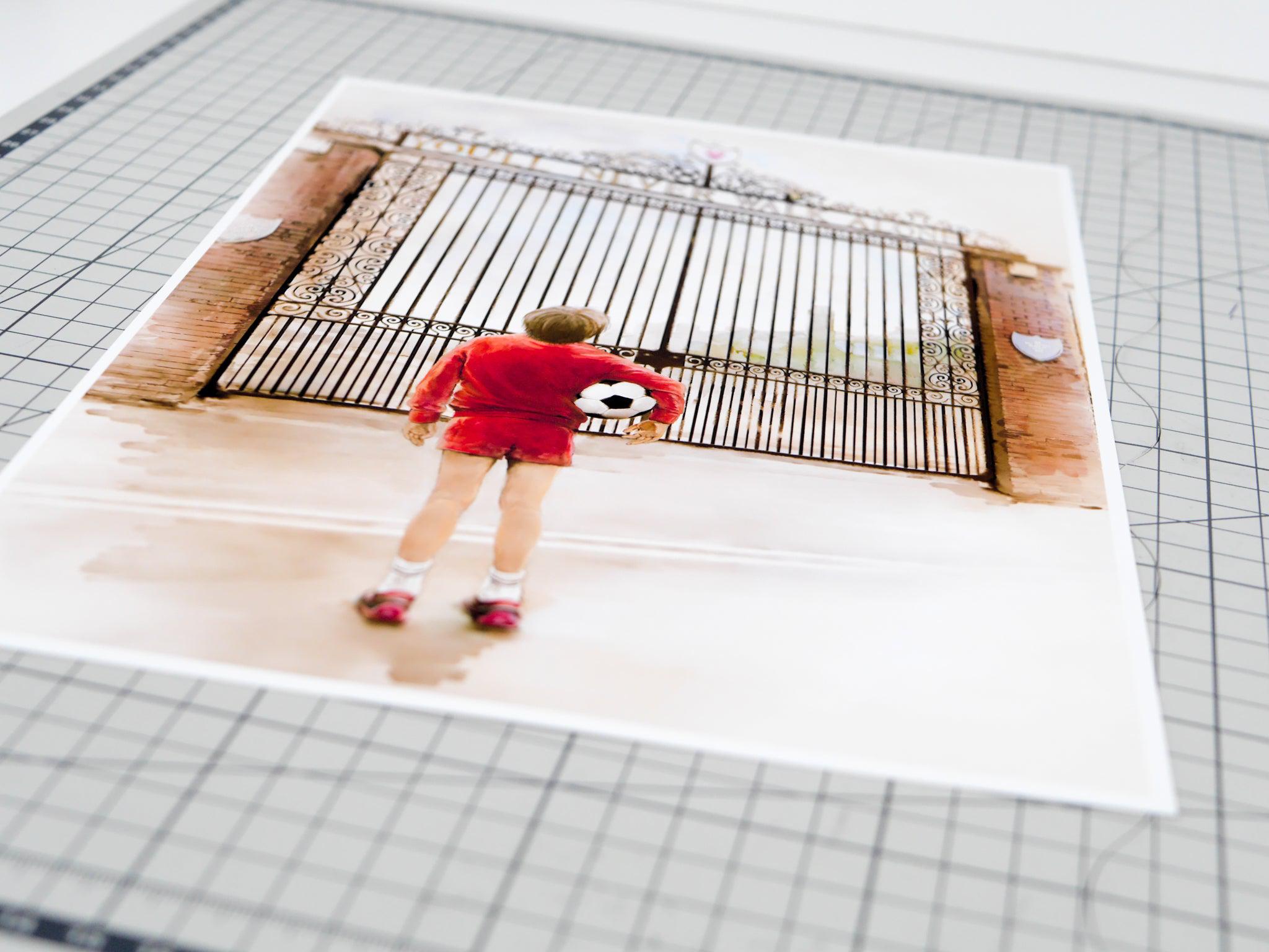 Shankly Gates Liverpool FC | YNWA Wall Art | Kop Clobber