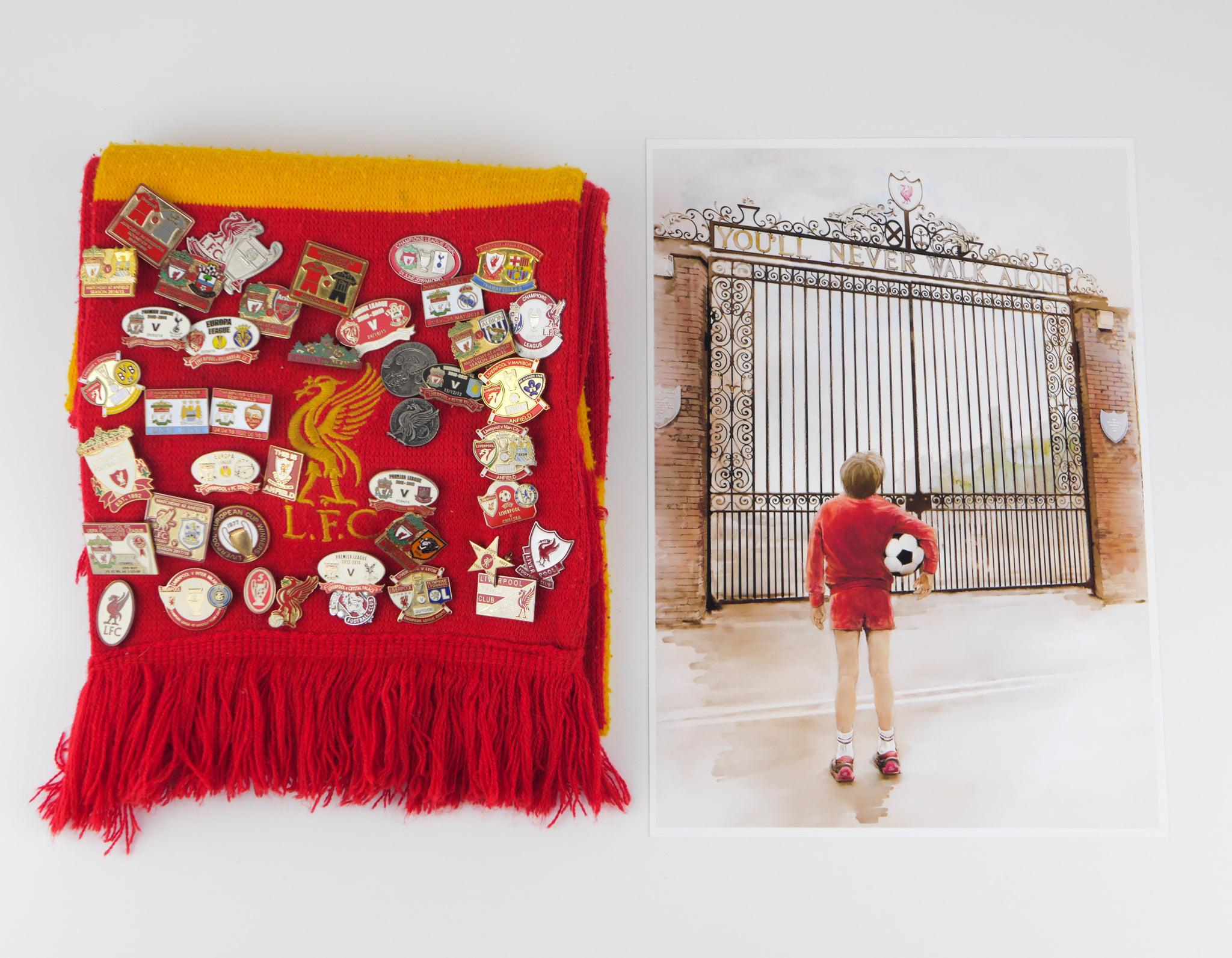 Shankly Gates Liverpool FC | YNWA Wall Art | Kop Clobber