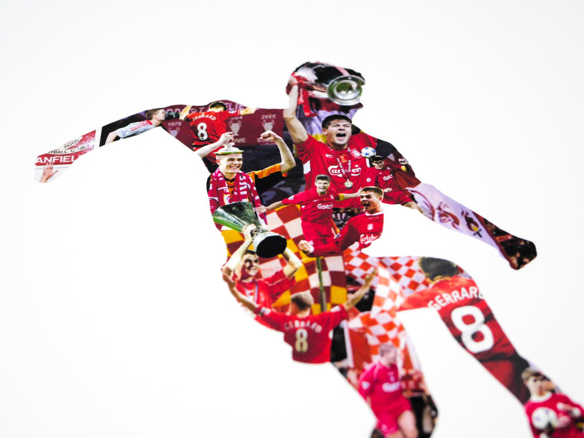 Steven Gerrard Poster Iconic Moments Art Print | Kop Clobber