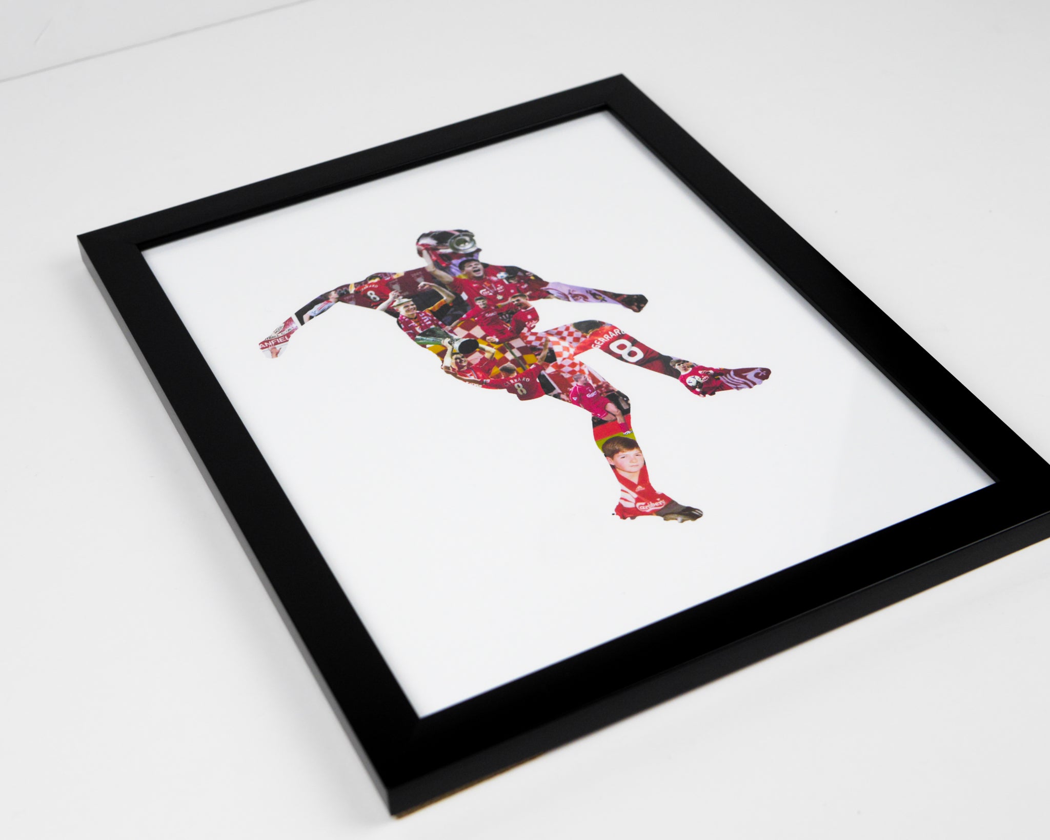 Steven Gerrard Poster Iconic Moments Art Print | Kop Clobber